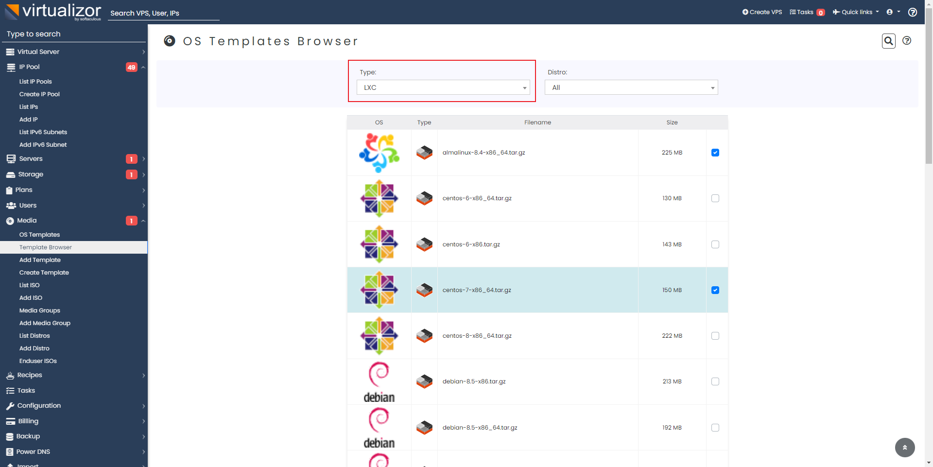 利用Virtualizor开LXC NAT VPS – Dann's Blog